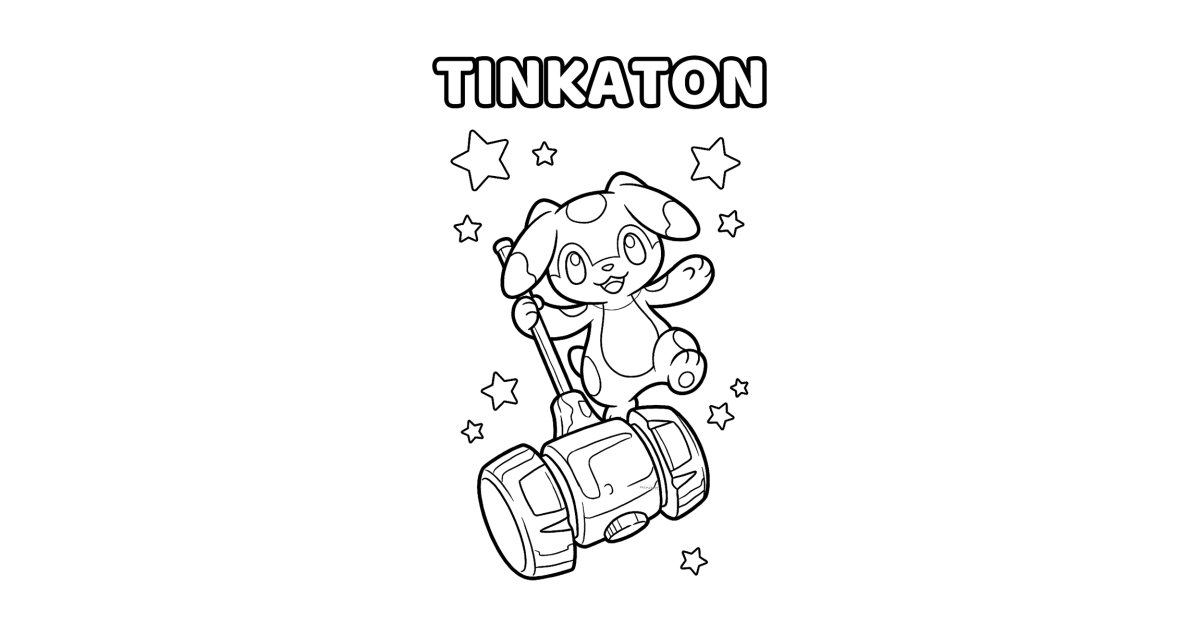 Tinkaton Kleurplaat | Gratis printen | Minipret