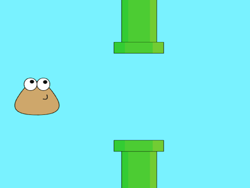 Flappy Pou - Gratis online spelletje | Minipret